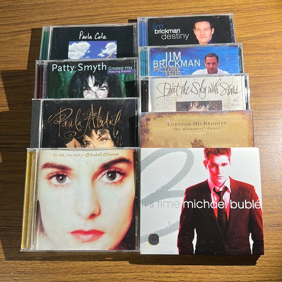 Media | 9 Cd From Various Singers | Poshmark